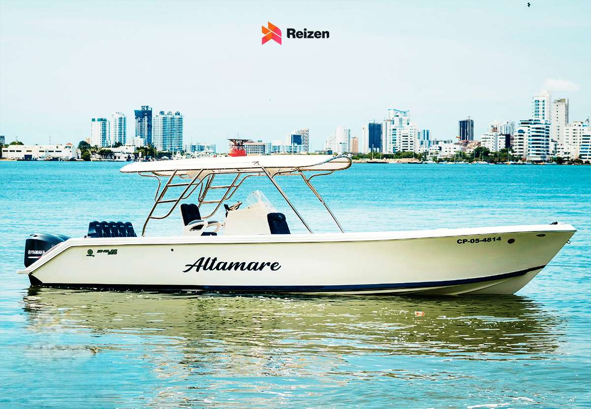 Reizen | Alquila el Bote Deportivo Altamare en Cartagena - Bolívar